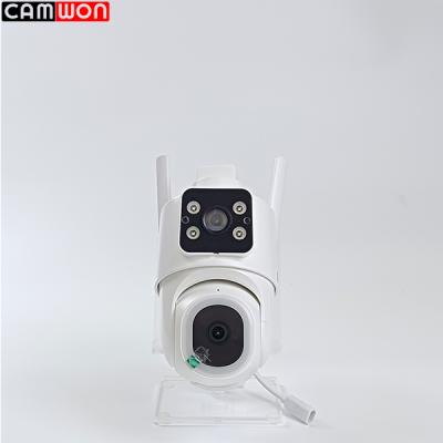 China AI Dual Lens 6MP Security Camera 360° Wireless Tuya Smart WiFi OEM Factory Surveillance for sale