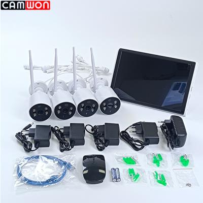 China Outdoor LCD NVR System 4CH 8CH CCTV Security Camera System OEM / ODM for sale