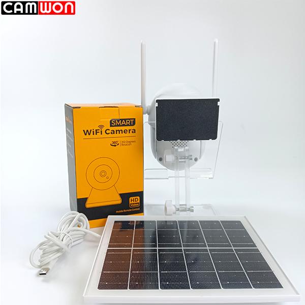 Quality 3MP Tuya 4G Solar Camera PIR Detection Human Tracking PTZ Battery Camera for sale