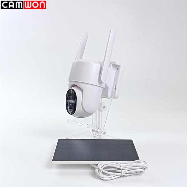Quality Weatherproof 4G Solar Camera 2MP Full Color Night Vision Security Camera for sale
