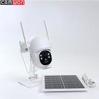 Quality 4G Vsim / eSim Solar Cellular Security Cameras 9000mAh 5W Solar Panel CCTV for sale