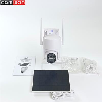 China Wireless Battery Powered Camera Motion Detection PTZ Rotating Camera 2MP for sale