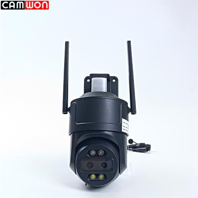 China Factory Supply 8MP + 8MP WiFi CCTV Security IP Camera Outdoor Dual Lens WiFi Camera for sale