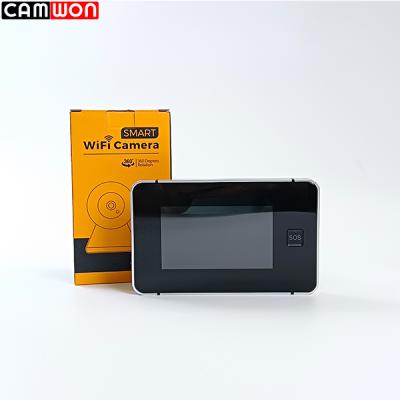China 4.3 Inch Touch Screen Alarm System Tuya Wireless GSM Burglar Alarm System 110dB for sale
