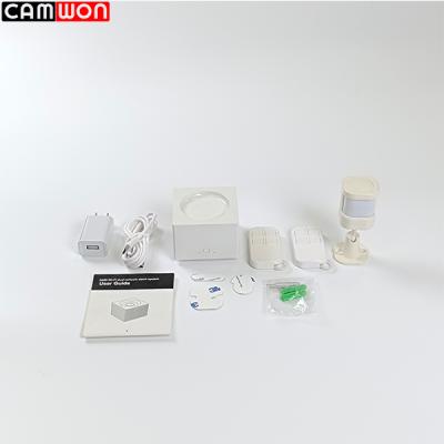 China 110dB Tuya Smart Alarm WiFi 2G Wireless Security Alarm Kit By Tuya for sale