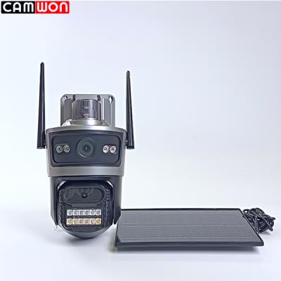 China 2K AOV 24h Recording Outdoor Smart Home WIFI PTZ Surveillance CCTV Security Solar Camera for sale