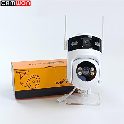 China 4MP Dome Wireless Security Camera 360 Degree Full Color CCTV Camera IP65 for sale
