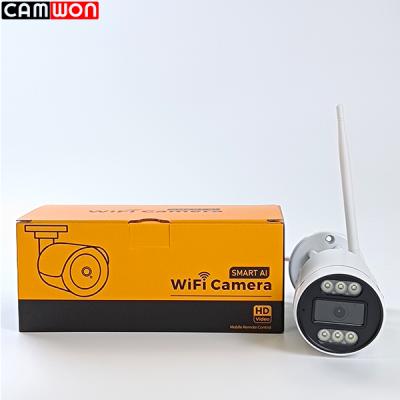 China Wifi IP Camera Security Bullet Outdoor Camera Alarm Human Detection Smart Camera for sale