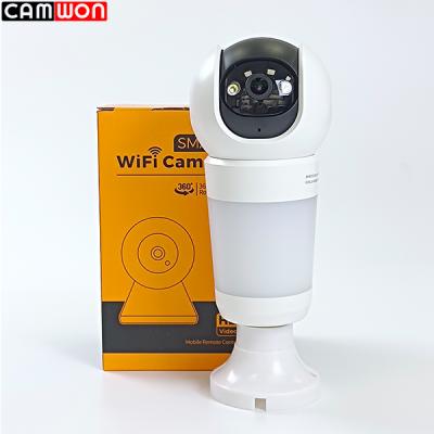 China Best Light Bulb Camera for Indoor Monitoring Two-Way Audio Wireless WiFi Security Camera for sale