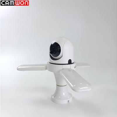 China Auto Tracking Indoor Home WiFi Camera 3MP E27 Floodlight WiFi PTZ Bulb Camera for sale