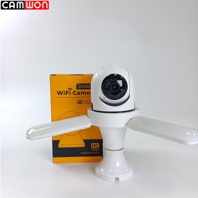China Panoramic Home WiFi Camera 360 Degree WiFi Security Bulb Camera 4MP 2K for sale