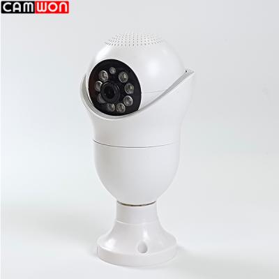 China 3MP Indoor WiFi Camera 360 PTZ Light Bulb WiFi Security Camera Remote Control for sale