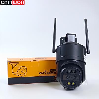 China 8MP 4K Multiple Lens Camera 5Ghz Dual Lens CCTV Camera Outdoor for sale