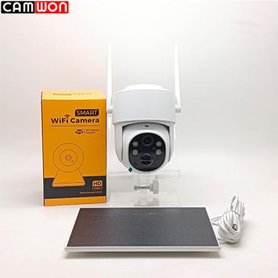 China Full Color Night Vision Battery Powered Camera IP66 Waterproof Outdoor WiFi Camera 4MP for sale