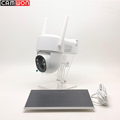 China IP66 3MP IP Camera Tuya 4G Pan Tilt Wireless Security Camera With Solar Panel for sale