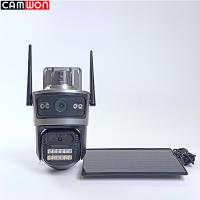 Quality 2MP Outdoor 4G Solar Camera OEM / ODM WiFi Smart CCTV Camera 24 Hours Online for sale