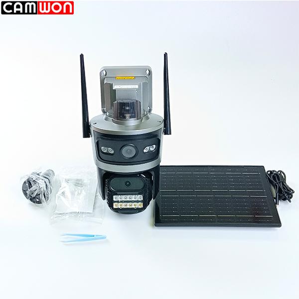 Quality Outdoor 24h Recording Camera Solar PTZ Surveillance Camera 2K for sale
