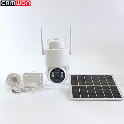 China 4G LTE Solar Powered 3MP Security Camera 1-Year Free Data VSIM Card 2K Outdoor Camera for sale