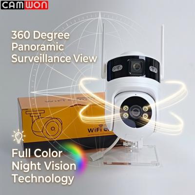 China 4MP Dome Wireless Security Camera 360 Degree Full Color CCTV Camera IP65 for sale