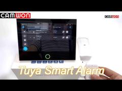 7 inch touch screen wifi home alarm system app control wireless home security kit