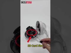 How to Install Micro SD Card in Dome Security Camera