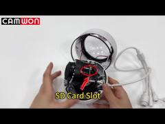 How to Insert SD Card into Dome Security Camera