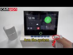 Smart Home Alarm System Arming and Disarming Demonstration