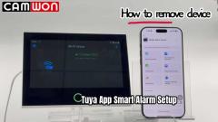 Smart Alarm Touch: Tuya App Connection and Removal Guide