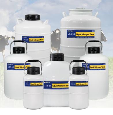 China 10L semen tank YDS-10 liquid nitrogen container price for sale