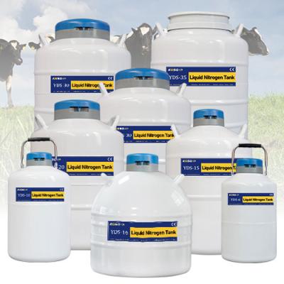 China Uganda YDS-10 sperm tank KGSQ  liquid nitrogen sperm storage tank for sale