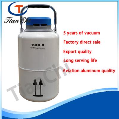 China Best quality liquid nitrogen container 3 L semen cell storage container for sale