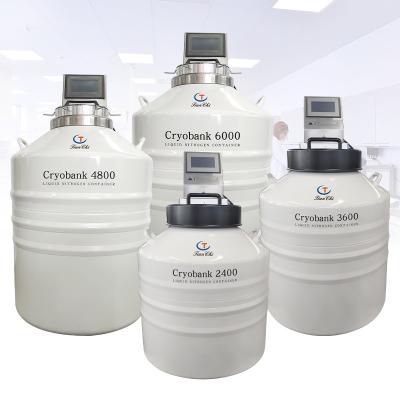 China Colombia liquid nitrogen freezer KGSQ Cryogenic container for sale