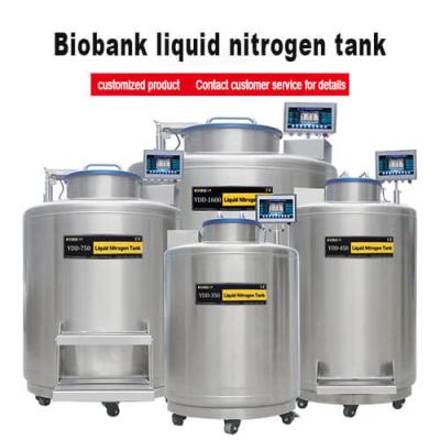 China Benin-nitrogen freezer-large diameter liquid nitrogen container KGSQ for sale