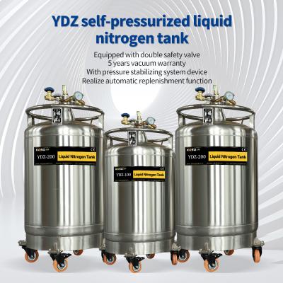 China Honduras-ln2 supply tank-YDZ liquid nitrogen cryogenic tank for sale