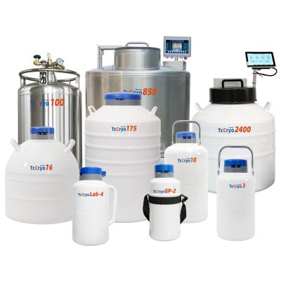 China Large Liquid Nitrogen Tank 110L Tank Liquid Nitrogen Company India for sale