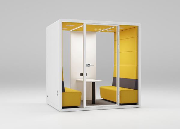 Office Soundproof Work Pods Movable Private Work Pods Customized