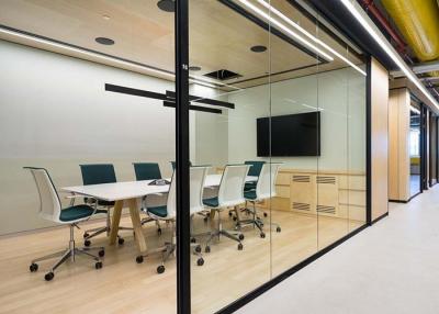 중국 Single Glazed Frameless Glass Walls aesthetically 판매용