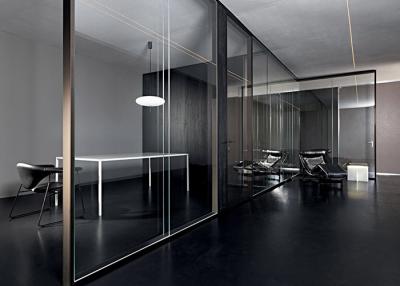 중국 철거 가능한 알루미늄 유리 파티션 벽 시스템 판매용