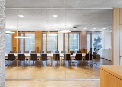 China Transparency Glass Thickness 10mm Office Partition Walls  Future-Proof for sale
