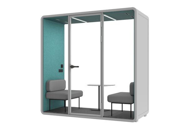 Prefabricated Office Meeting Booth Soundproof Cabin For Commercial Building