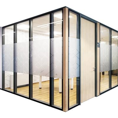 China High Quality Double Glass Partition Wall Tempered Glass for Office for sale