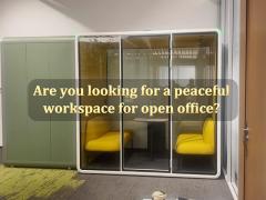 Are you looking for a peaceful  workspace for open office?