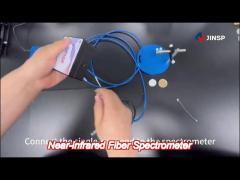 portable near infrared spectrometer 900-1700nm wavelength range raman spectrometer