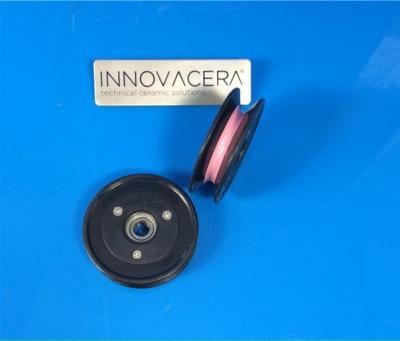 China 95%/99% Alumina textile guide Ceramic Ring/machinery textile ceramic/ Innovacera for sale