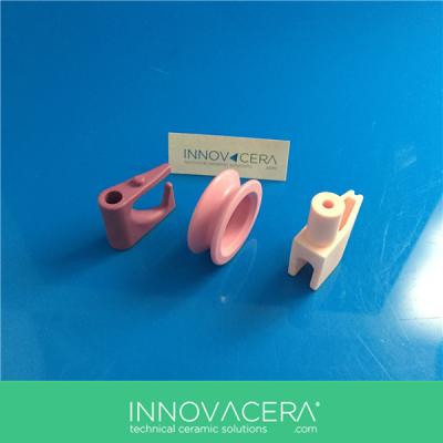 China 95%/99% Alumina textile parts Ceramic Ring/machinery textile ceramic/ Innovacera for sale