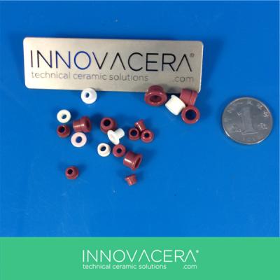 China High Quality 95%/99% Alumina textile eyelet Ceramic Ring Innovacera for sale