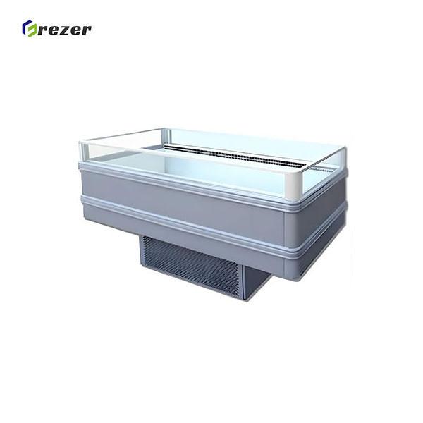Quality Supermarket Meat Display Freezer Customized Meat Display Refrigerator Horizontal for sale