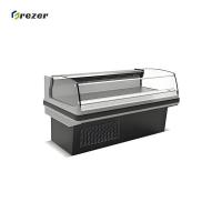 Quality Horizontal Seafood Display Cooler 1.5M / 2M Commercial Refrigerated Display for sale