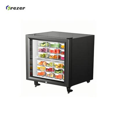China Fresh Fruit Mini Display Refrigerator Eco Friendly Small Display Fridge For Supermarket Hotel for sale