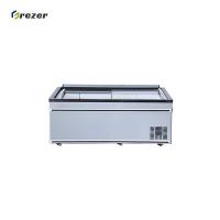Quality Automatic Defrost Chicken Display Fridge Horizontal Display Chiller For Meat for sale